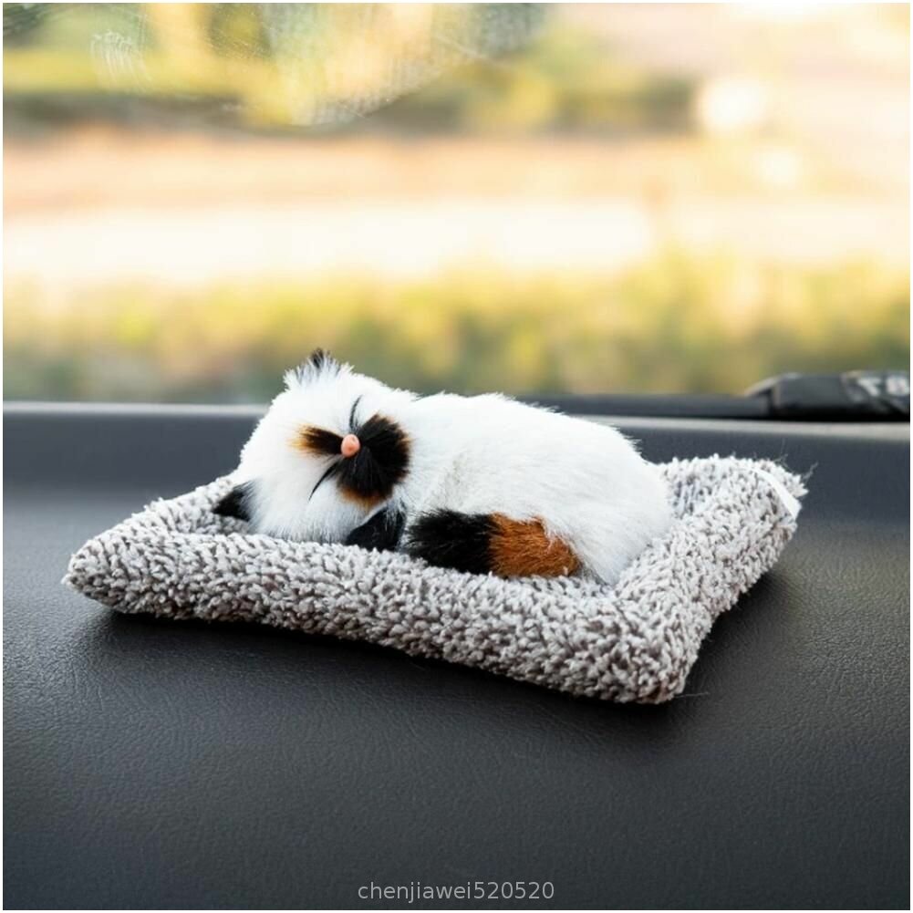 Мягкая игрушка кошка в машину на панель авто