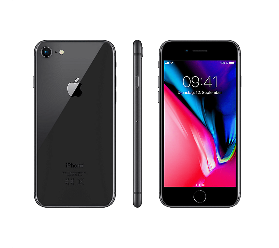 Восстановленный смартфон Apple iPhone 8 256GB, 2 ГБ ОЗУ, 4G LTE, цвет Space Gray (тёмно-серый)