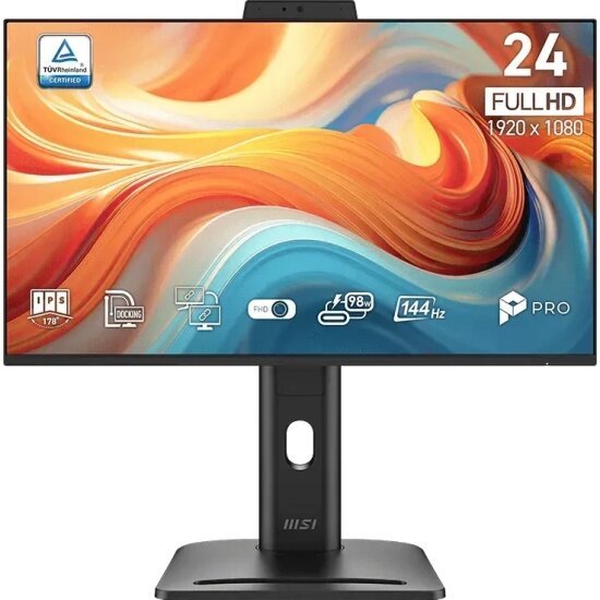 Монитор Msi PRO MP245PDG E14 23.8" черный