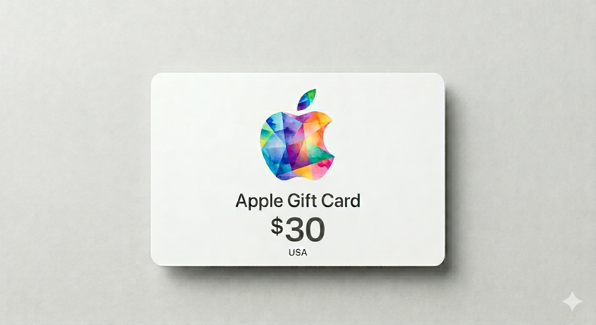 Apple Gift Card US (США) — Подарочная карта App Store и iTunes 30$