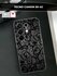 Чехол на Tecno Camon 50 4G / Текно Камон 50 4G с принтом Чёрный узор