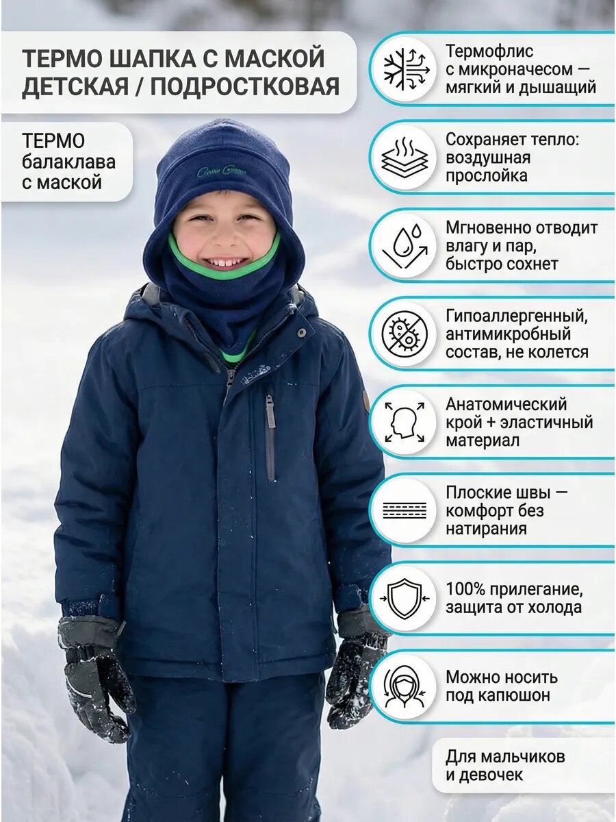 Шапка спортивная для детей