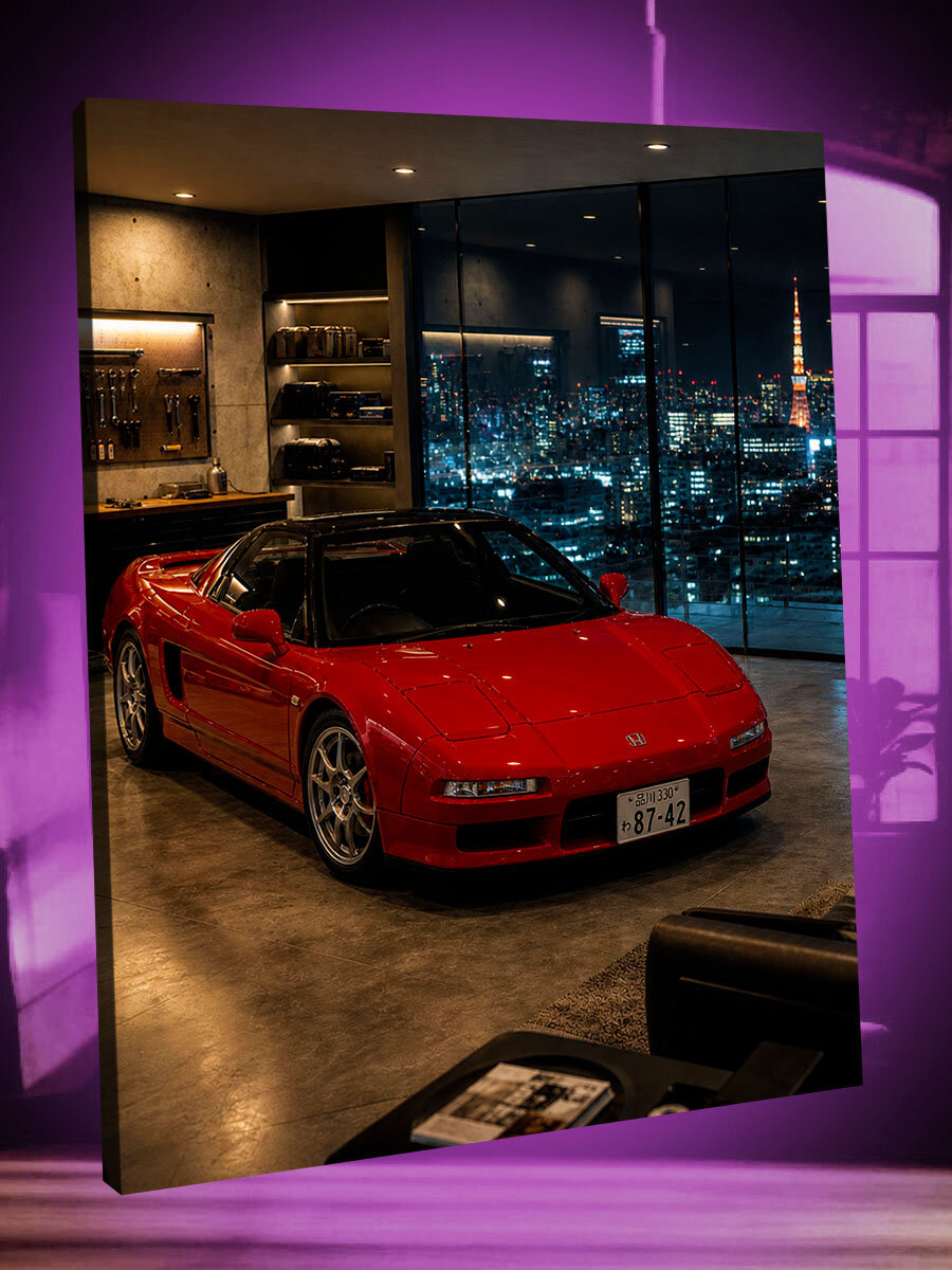 Интерьерная картина Honda NSX (NA1)