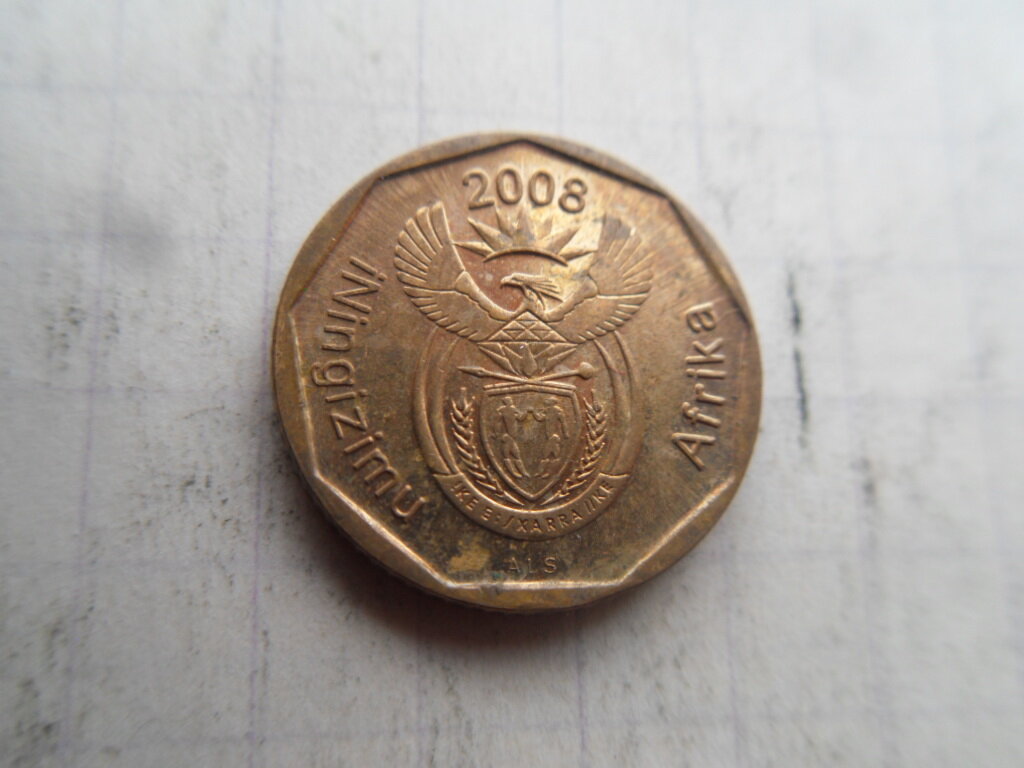 ЮАР 10 центов, 2008 — фото 1