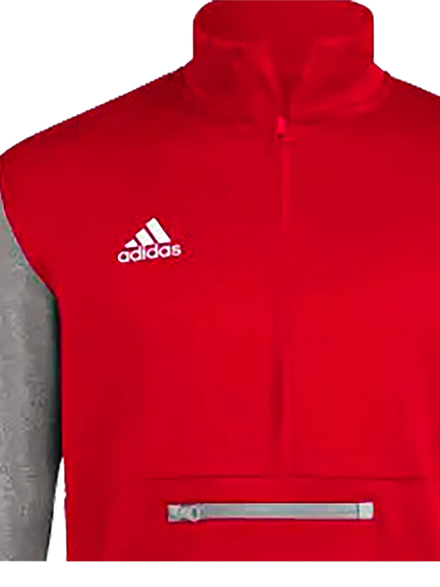 Толстовка adidas, размер M, , красный — фото 1