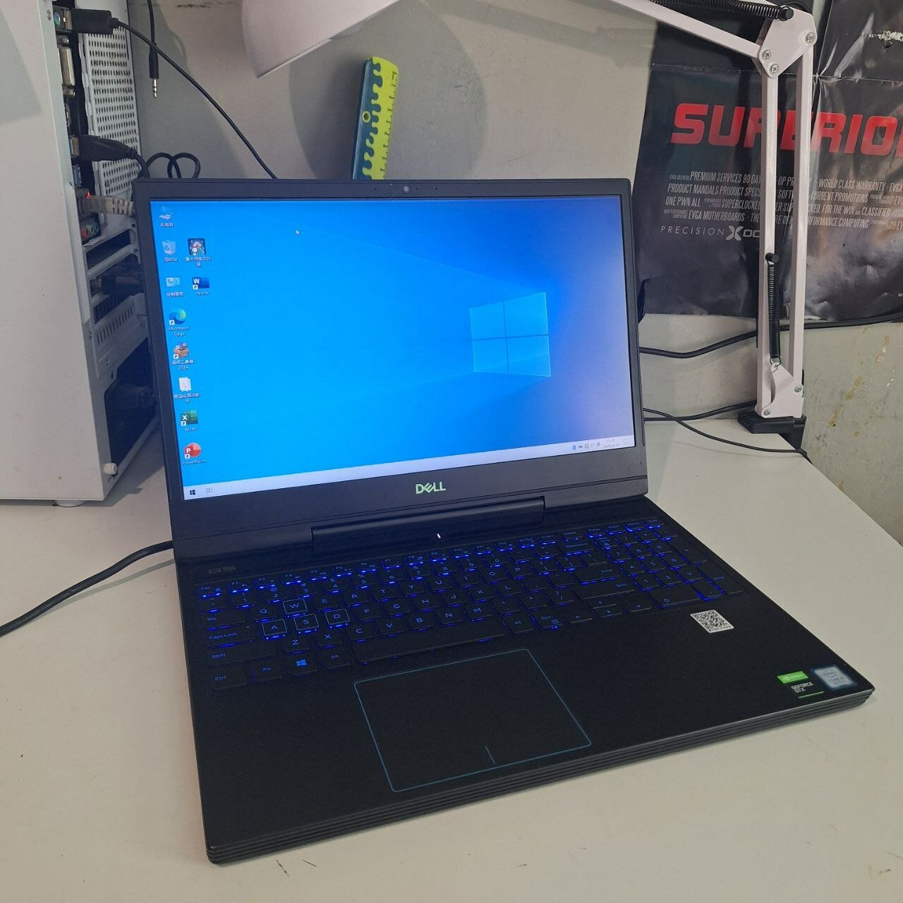 Игровой ноутбук 15,6" DELL i5-9300, GTX 1650, 8gb ddr4, SSD 128gb, HDD 1Tb