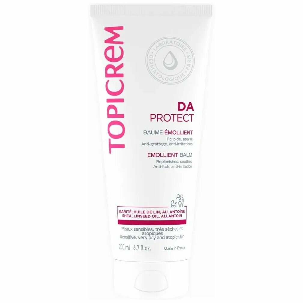 Topicrem Бальзам липидовосстанавливающий DA Protect, 200 мл