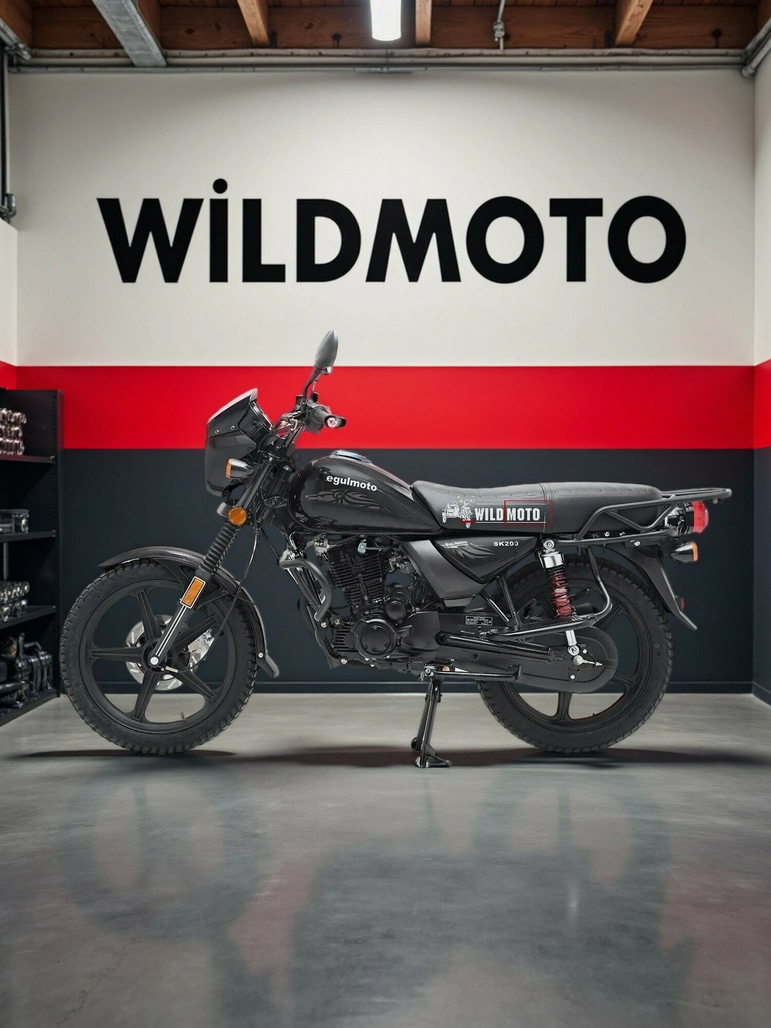 Мотоцикл дорожный Regulmoto SK200 , ❗ПТС❗, электростартер , объем 200см3