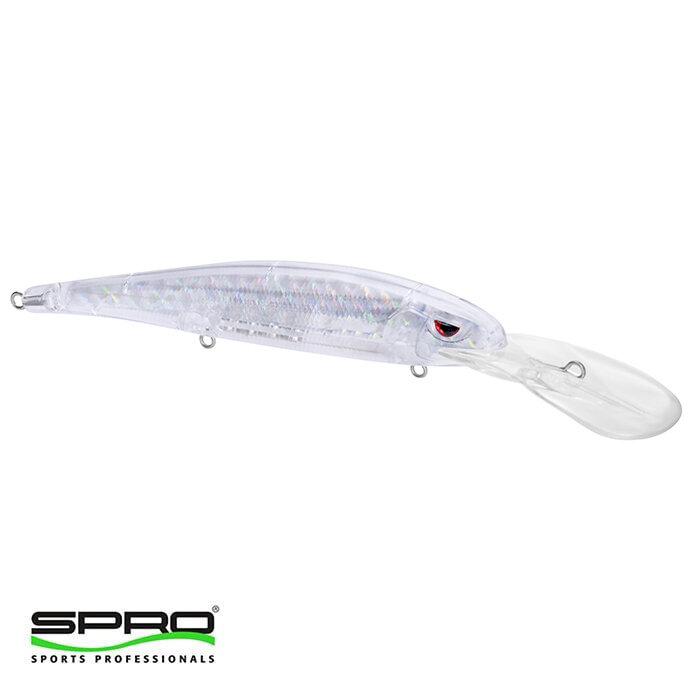 SPRO Madeye Minnow 120 Clear Flash Hologram 12см 14г Воблер