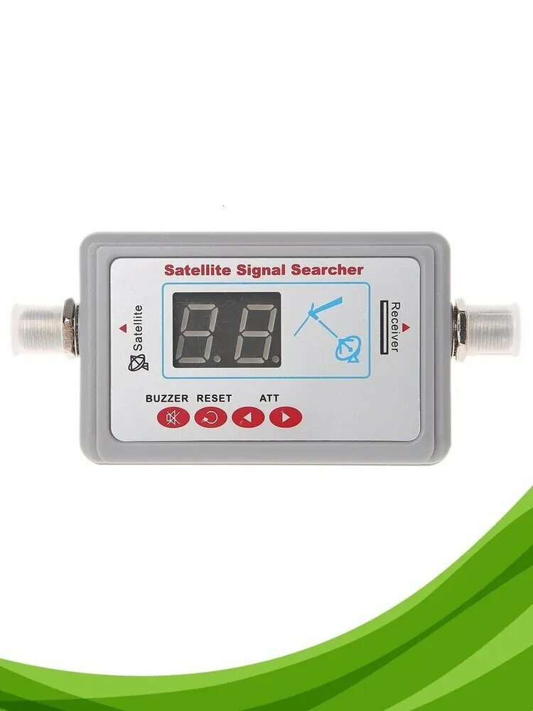 Цифровой ТВ-антенный измеритель сигнала SF-95DL, Белый