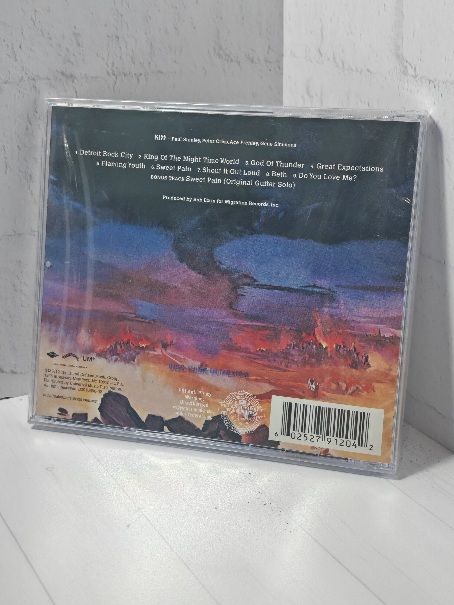 Диск Kiss - Destroyer CD — фото 1