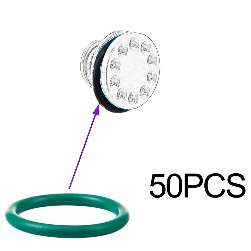 50шт уплотнительные кольца O-ring