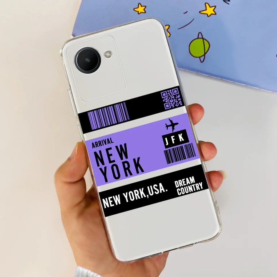 Мягкая прозрачная задняя крышка для Realme C30 RMX3581, RMX3623 6,5 дюйма 2022 дюйма
