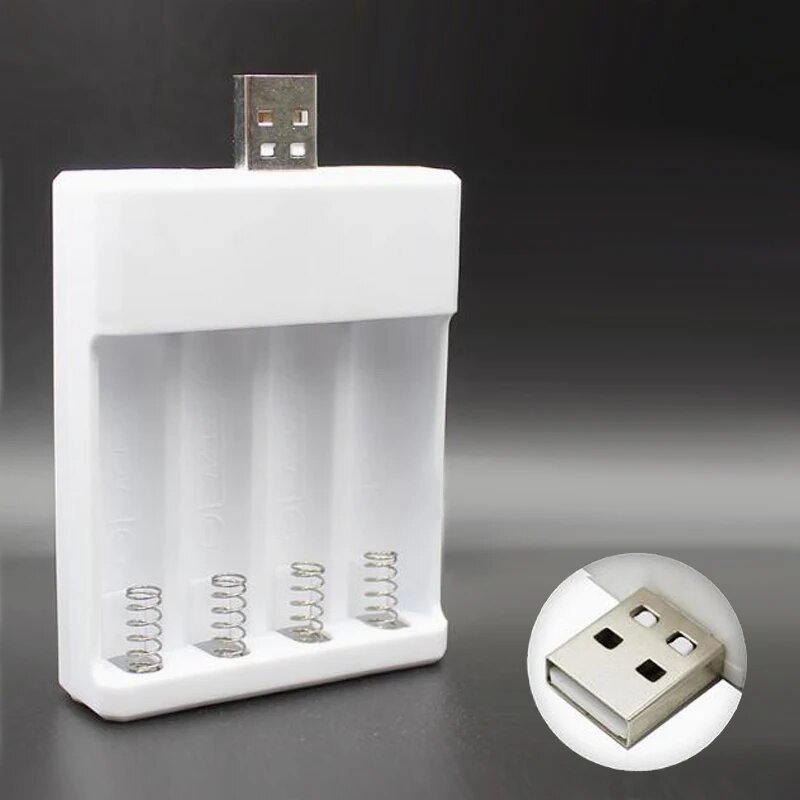 Беспроводная зарядка AAA/AA/14500, Цвет: wireless-4
