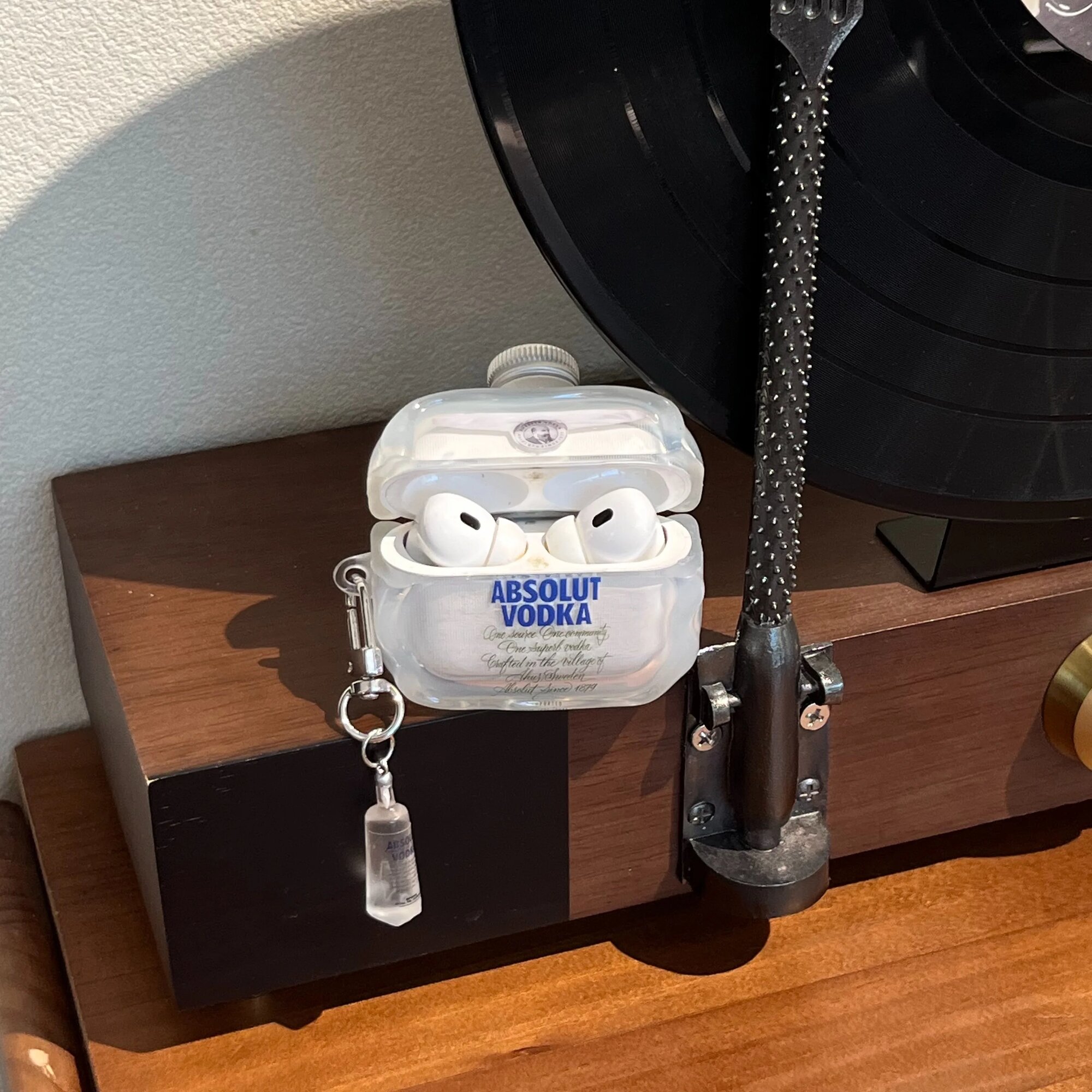 Чехол для наушников Absolut Vodka "AirPods 3", прозрачный, 02 цветwrgergergergregergregergergrgregrgerg
