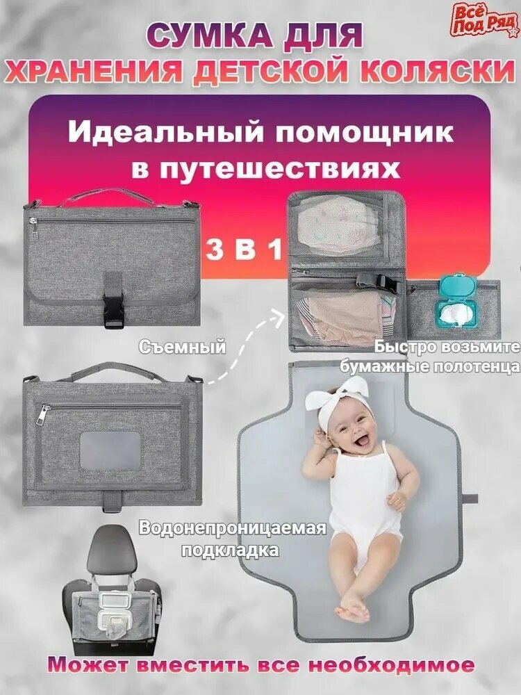 Пеленальный матрасик материал наполнителя: Вспененный полимер