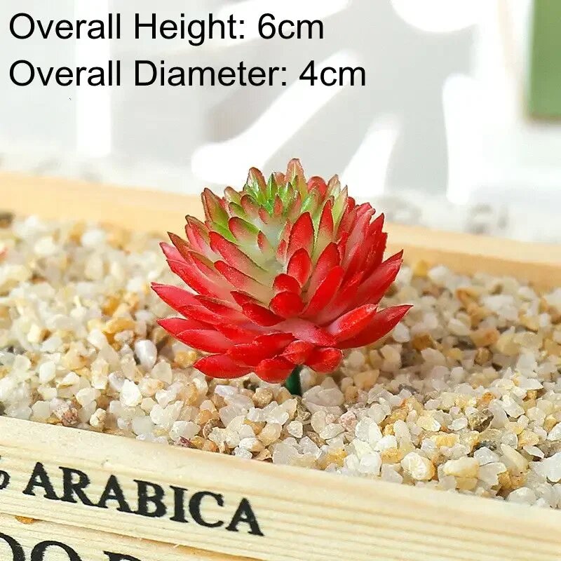 Искусственные суккуленты Wusmart bonsai