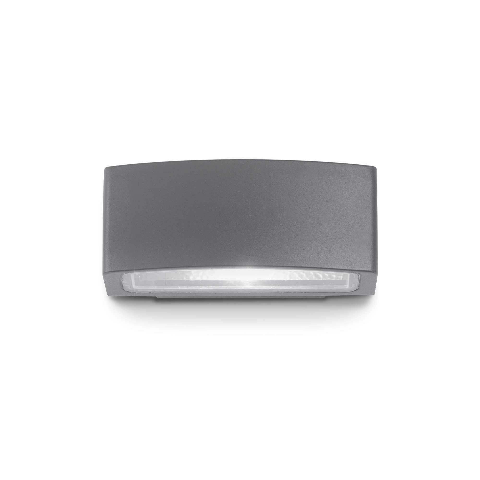 Светильник уличный настенный ideal lux Andromeda AP1 макс.1х60Вт IP55 Е27 230В Антрацит/Белый Алюминий/Стекло Без лампы 061580.