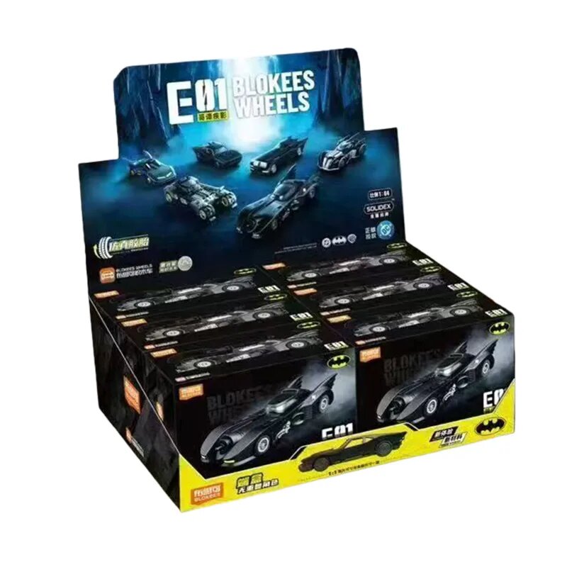Конструктор Blokees Wheels Gotham DC Batman Автомобиль 6box