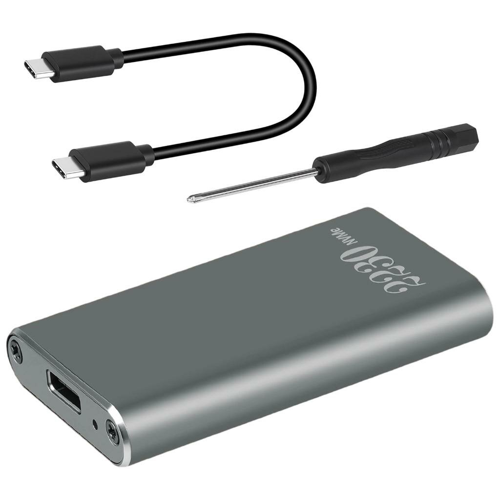 Алюминиевый корпус для SSD M.2 NVMe 2230
