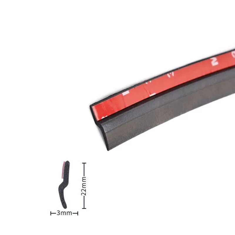 Уплотнитель двери авто EPDM, Type Z, 4 метра
