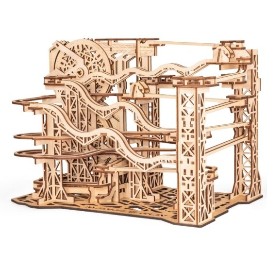 Деревянный конструктор Eco Wood Art EWA Бегущий лабиринт Марбл