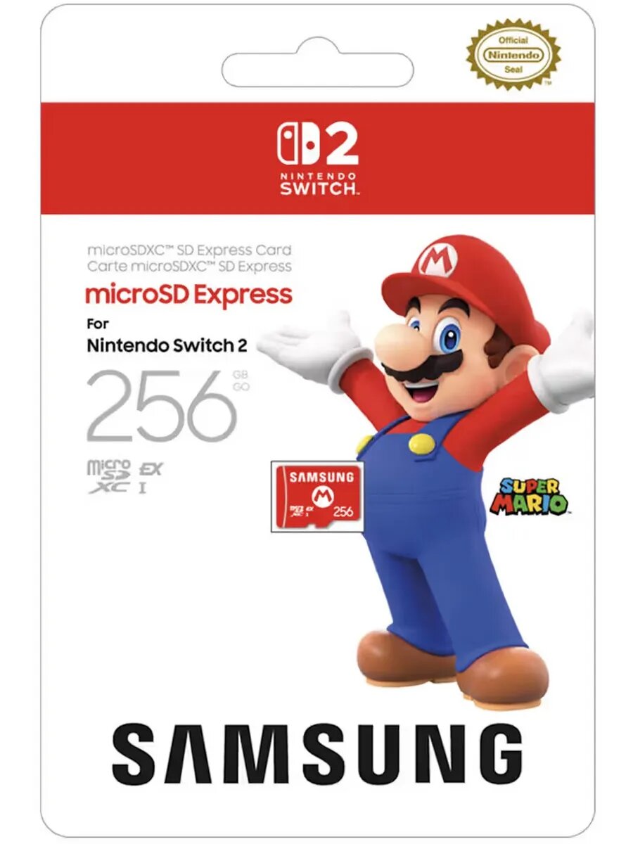 Карта памяти 256gb nintendo switch 2