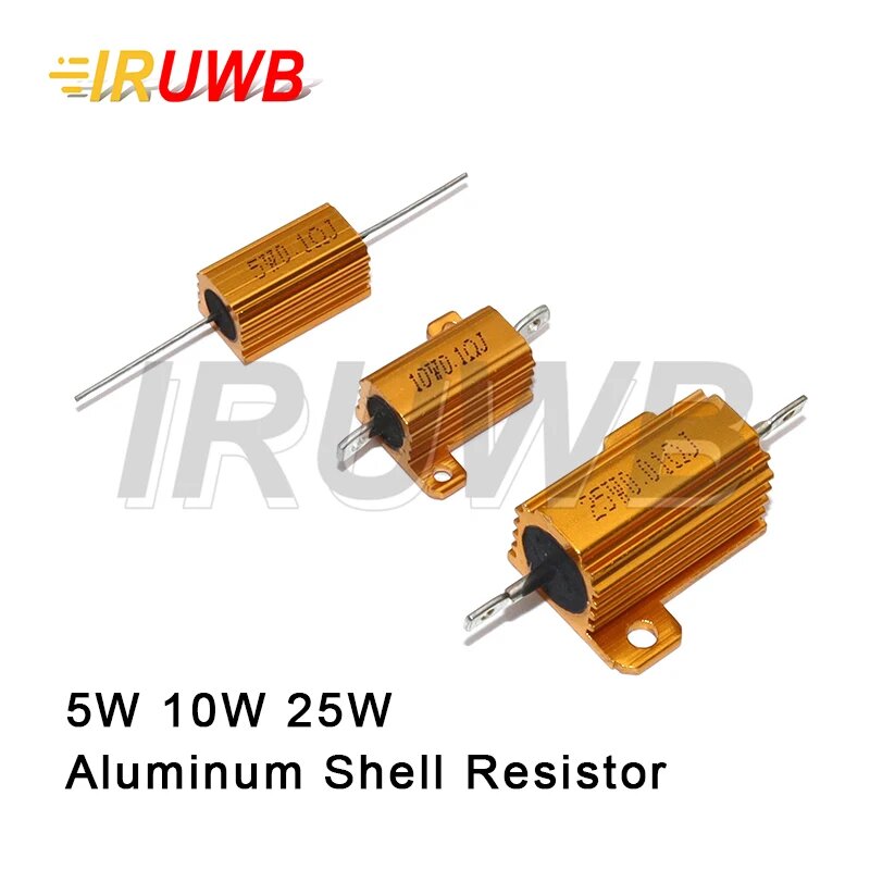 Резистор проволочный IRUWB RX24 10W-4R 0.1R~10K Ом