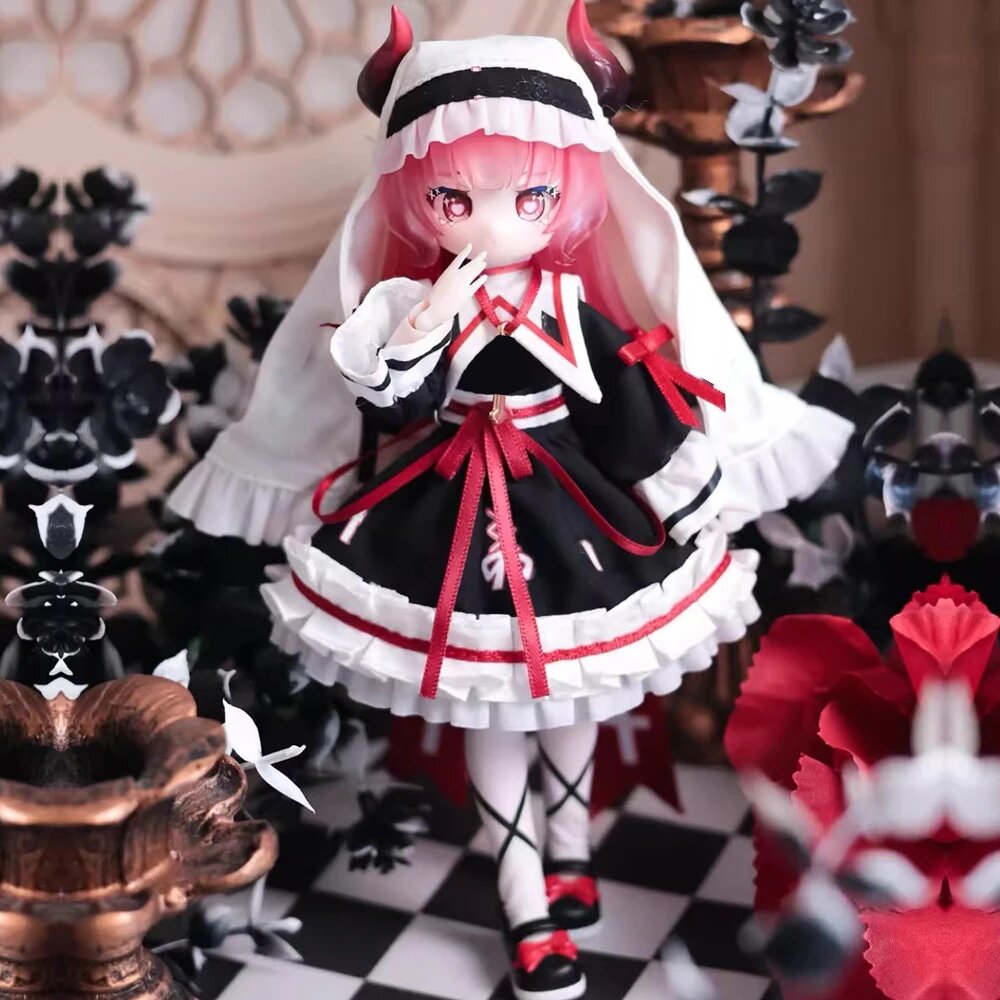 Кукла BJD XiDonDon Sakura Park Черный XIE ZHI 1/12