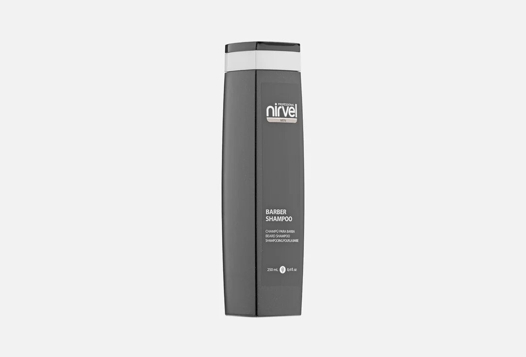 Nirvel Professional Barber Шампунь для волос, бороды и усов 250 мл