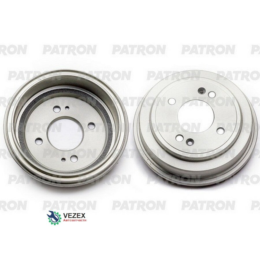 PATRON PDR1707 Барабан тормозной HYUNDAI GETZ 1.1/1.3/1.3 i/1.4 i/1.5 CRDi/1.5 CRDi GLS/1.6 02-09