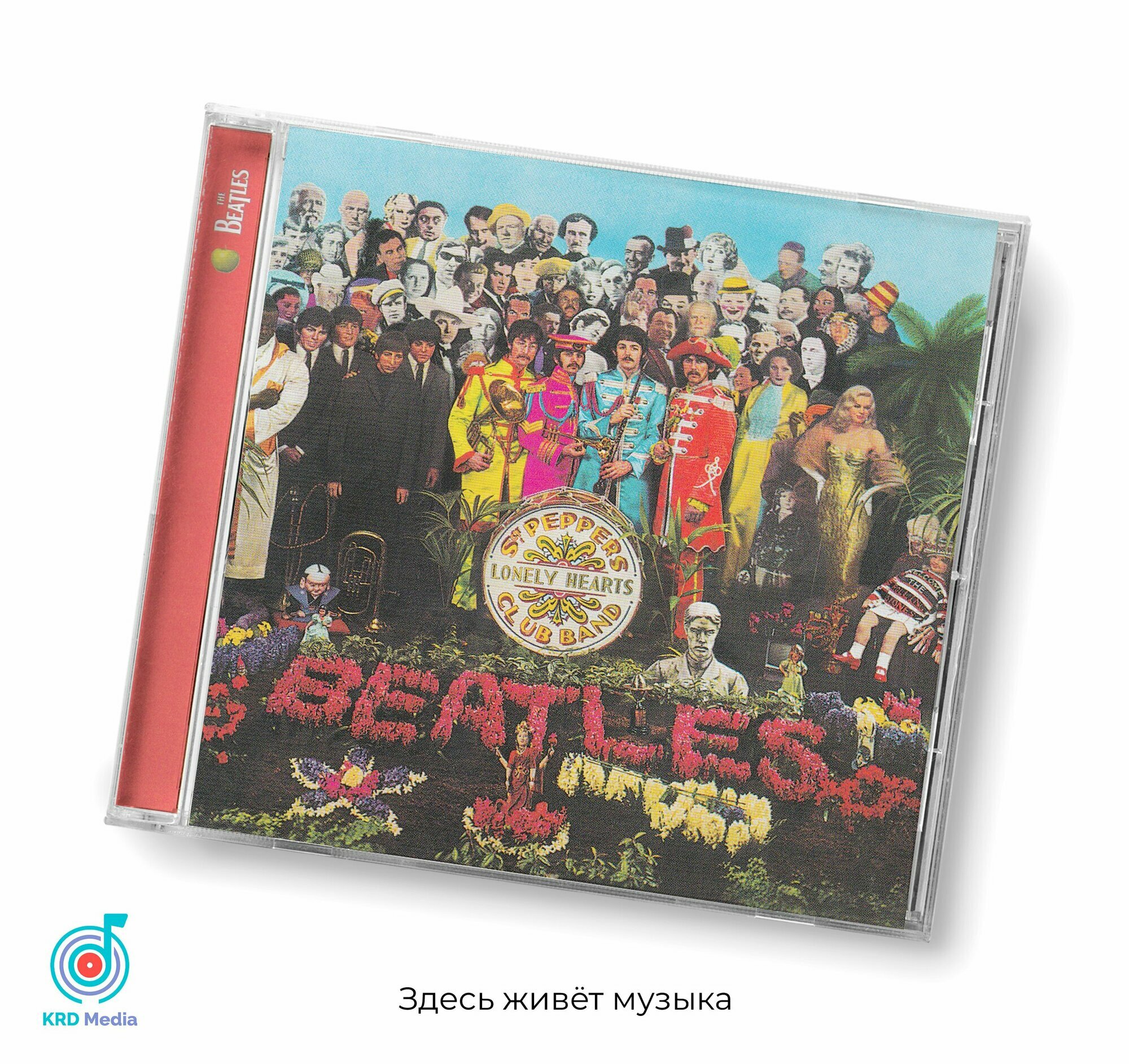 The Beatles - Sgt. Pepper's Lonely Hearts Club Band, 2009, 32-page, CD-Аудио