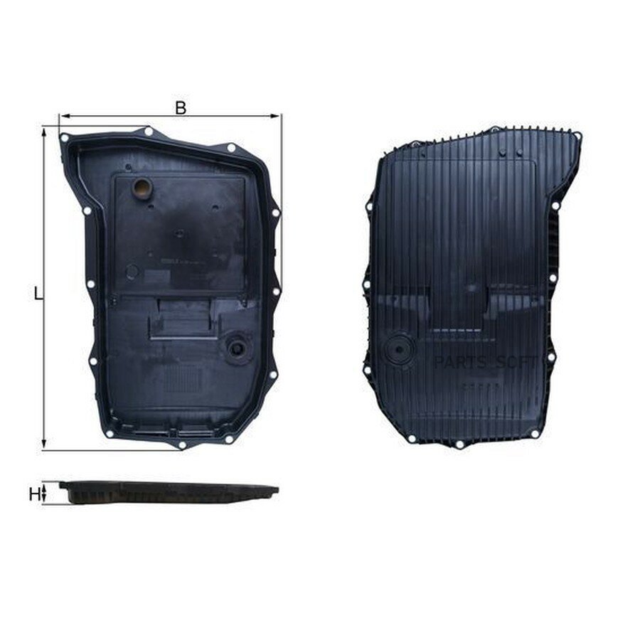 (169) HX255 MAHLE Комплект д. рем. мас от официального дистрибьютора, MAHLE, артикул HX255