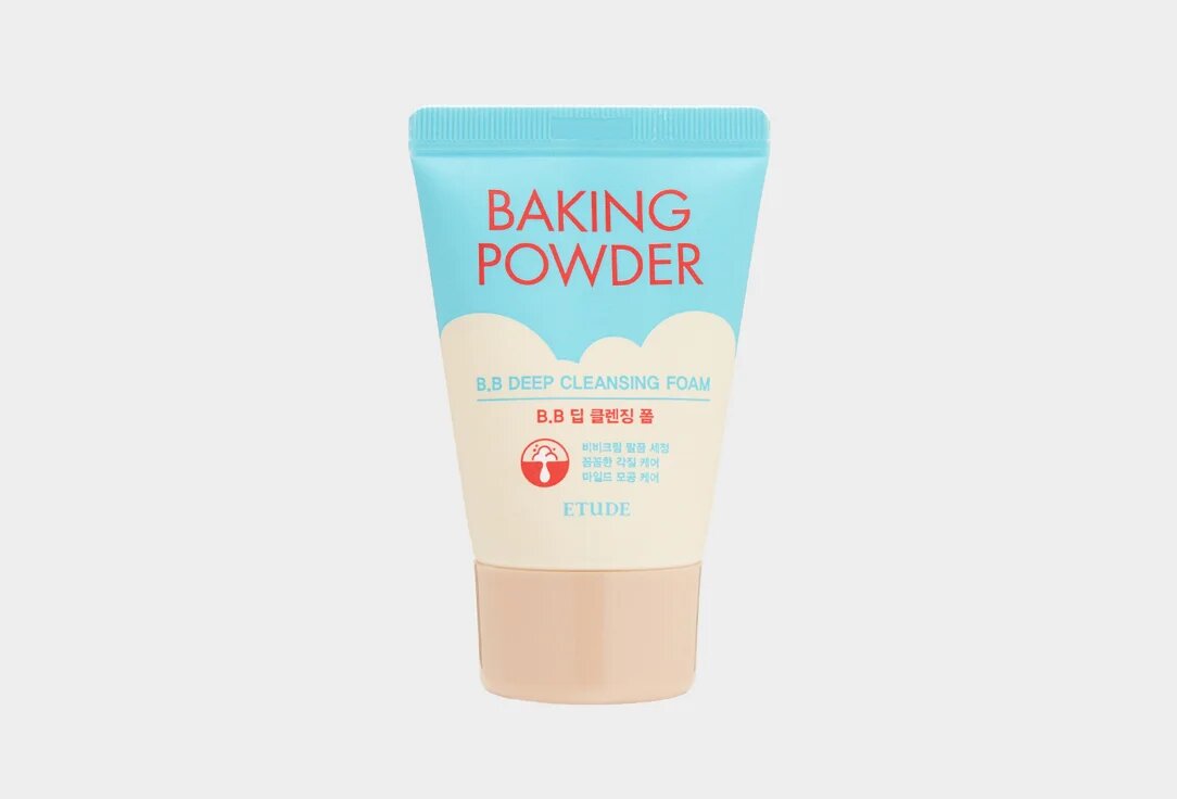 Etude house Baking Powder BB Deep Cleansing Foam Пенка для умывания и глубокого очищения 30мл