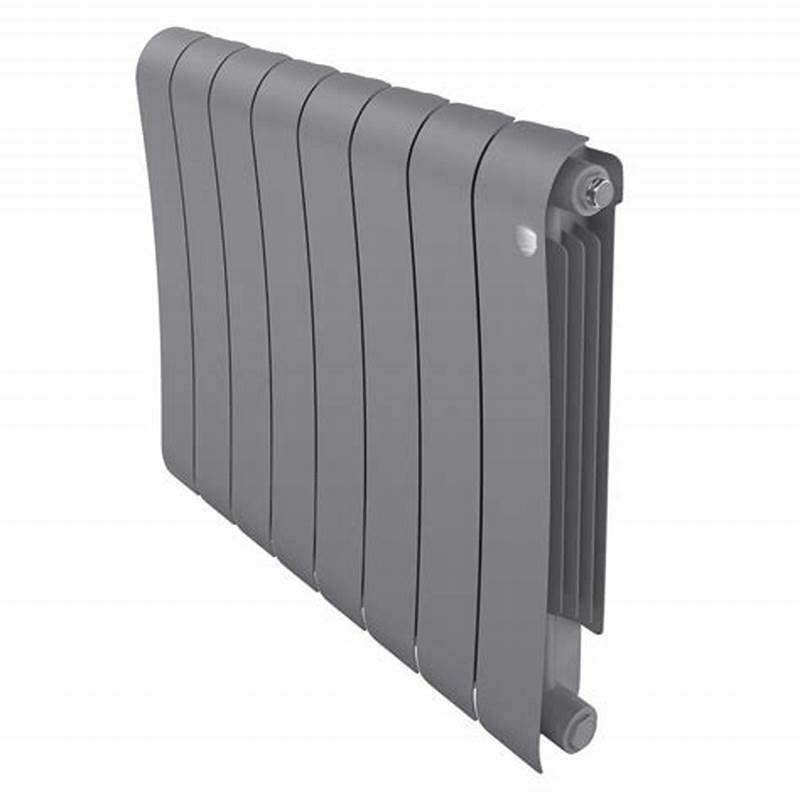 Радиатор биметаллический Royal Thermo Infinity 500, Silver Satin VR 80, 8 секций