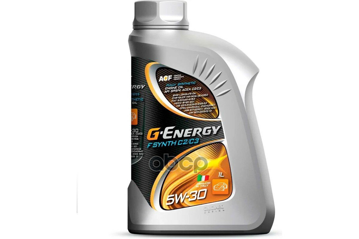 Масло моторное G-ENERGY F Synth C2/C3 5W30 синт.1л Gazpromneft арт. 253140492