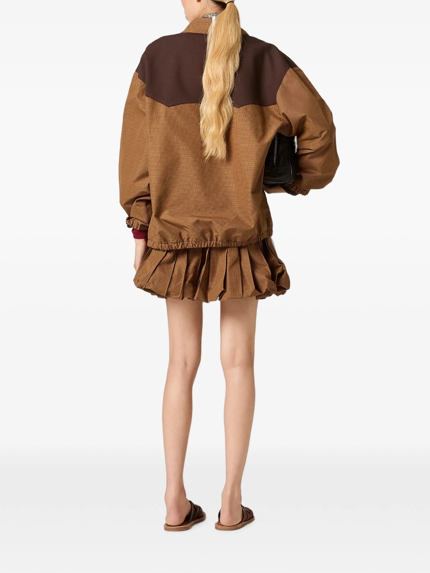Юбка Miu Miu, размер 36, brown — фото 1