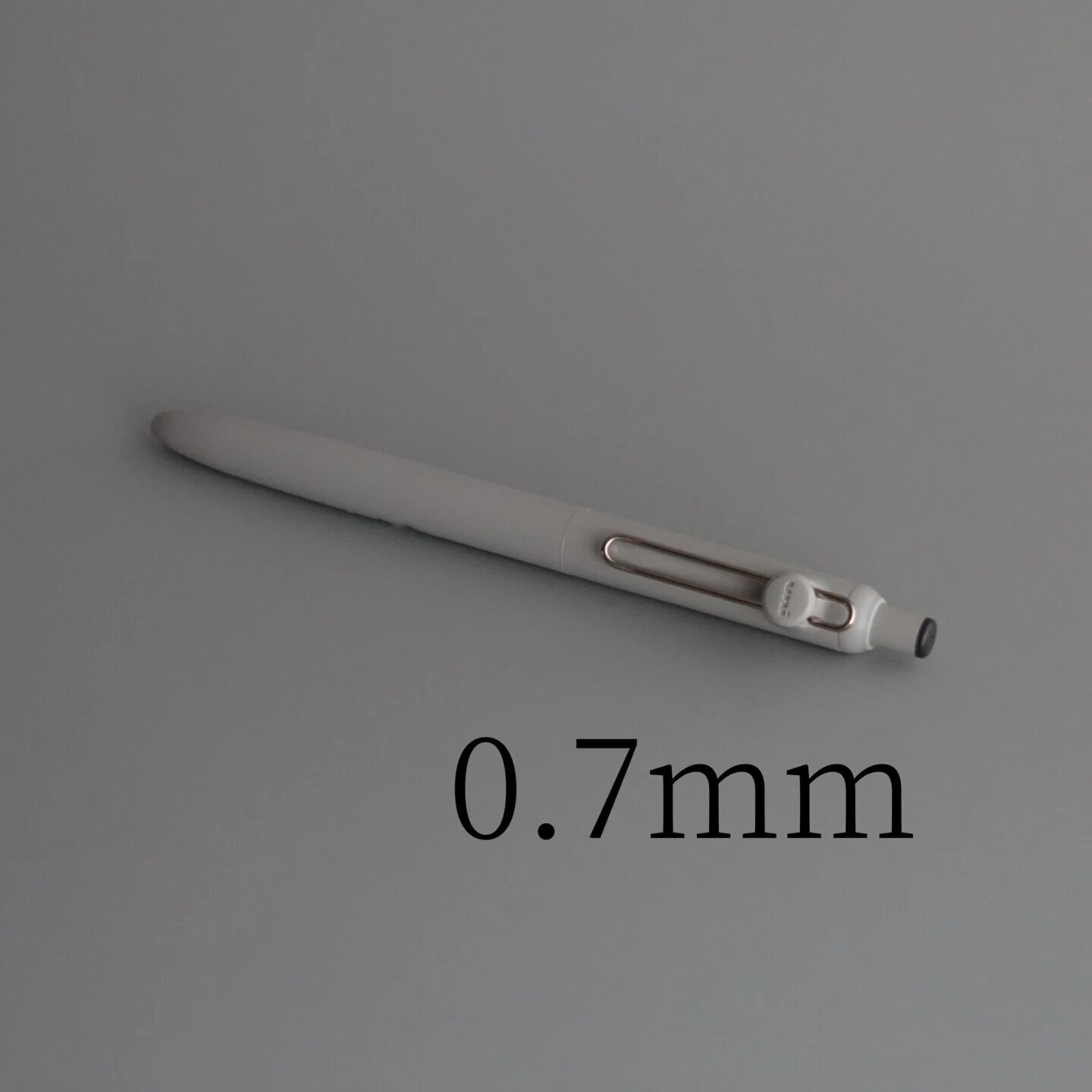 Гелевые ручки Uni Mitsubishi ZENTO 0,7/0,5/0,38 мм разных цветов 0.7N Gray(Black Ink)