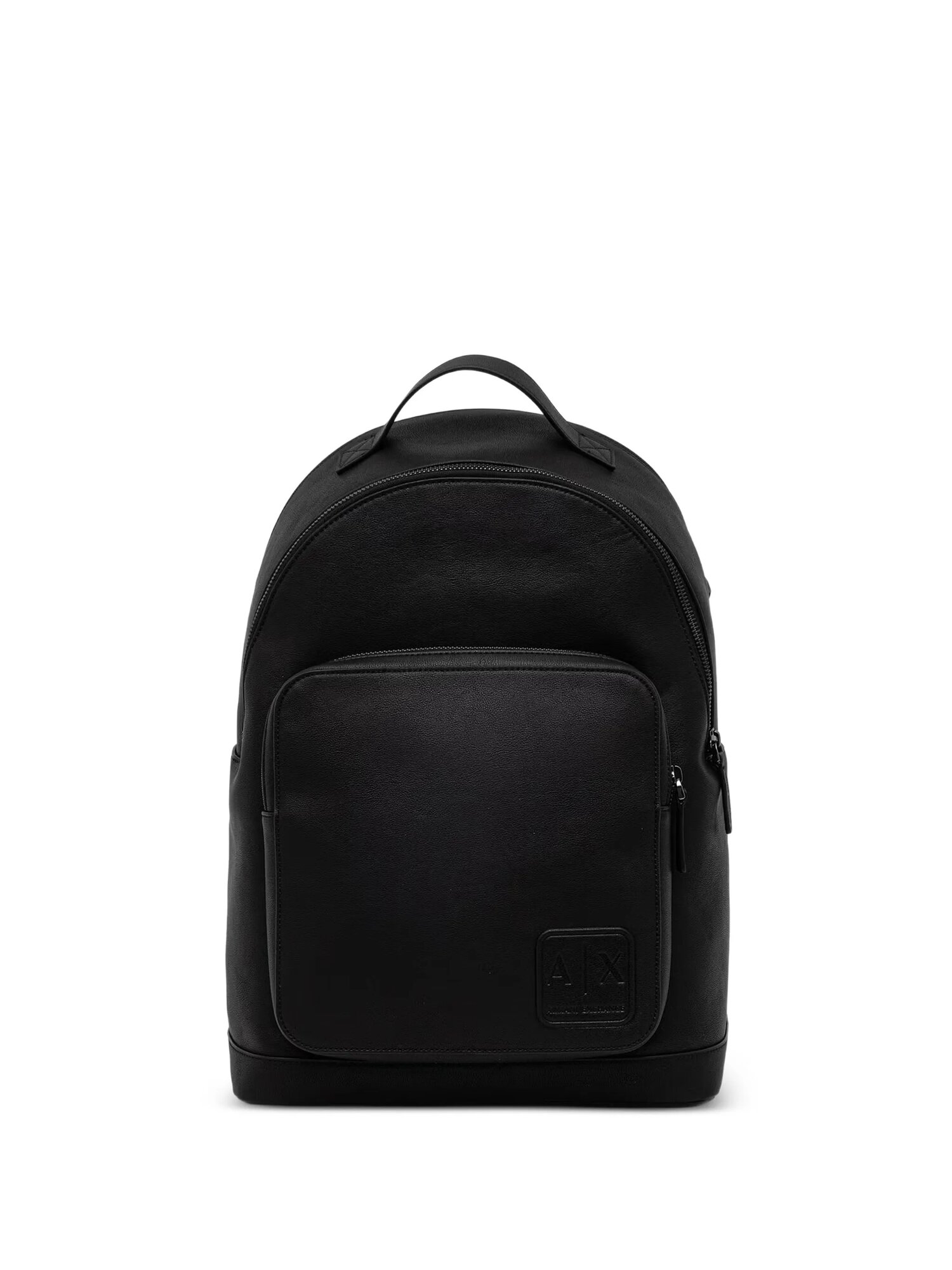 Сумка Logo-patch pebbled backpack