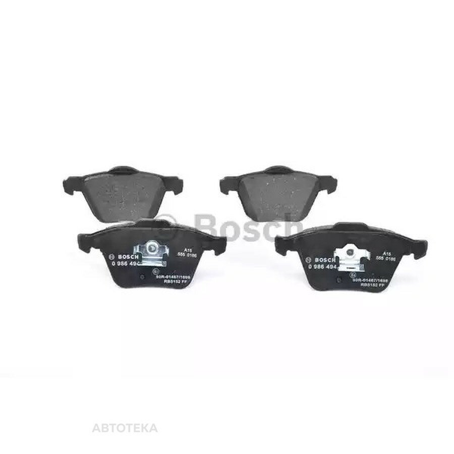 Колодки торм. пер. BOSCH 0986494159 VOLVO S80 II 2.4-4.4//D/T 03/06->/ XC 90 2.4-4.4/V