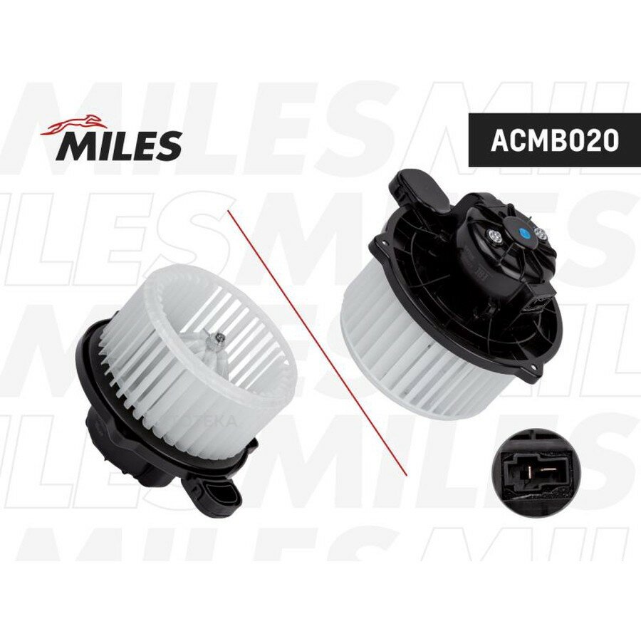 Мотор отопителя HYUNDAI SOLARIS/ KIA RIO 17- MILES ACMB020