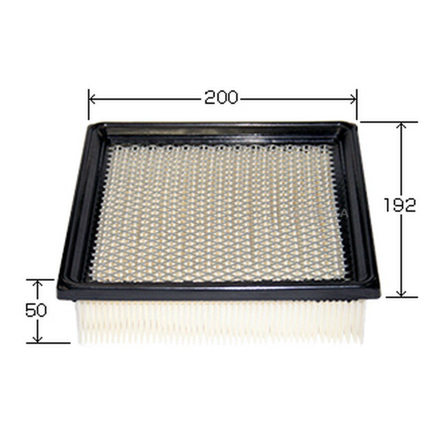 Фильтр воздушный VIC A852V INTEGRA, CAPA-D15B, HRV, PARTNER-D16A, S-MX, CRV-B20B