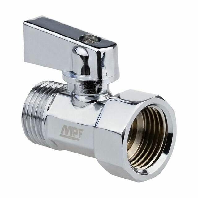 Кран-мини MPF, 1/2", ВР/НР, флажок, ГОСТ