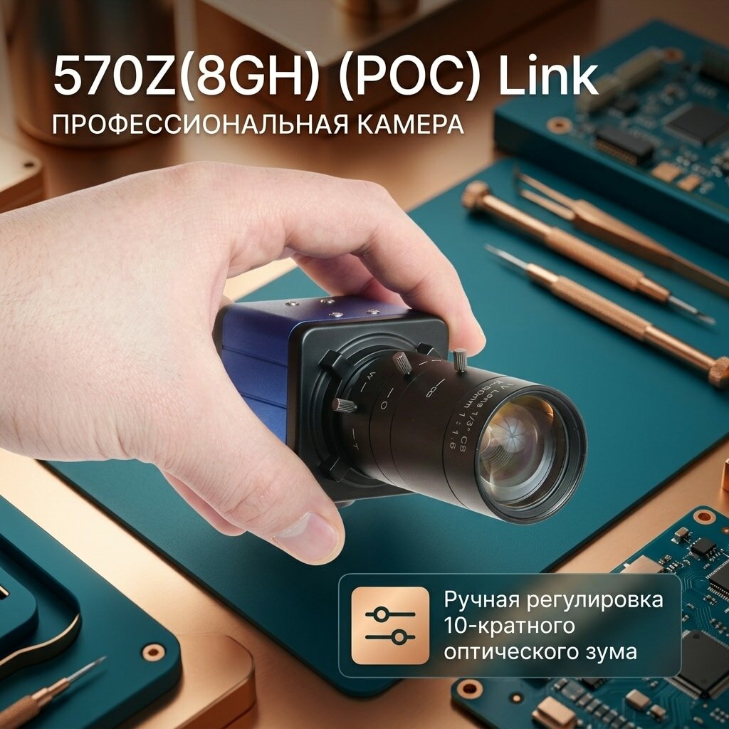IP WI-Fi камера видеонаблюдения в квартиру - Link 570Z (8GH)