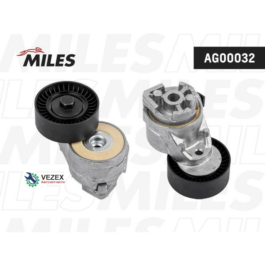 MILES AG00032 Натяжитель ремня приводного FIAT DUCATO 2.3D -A/C 02- AG00032