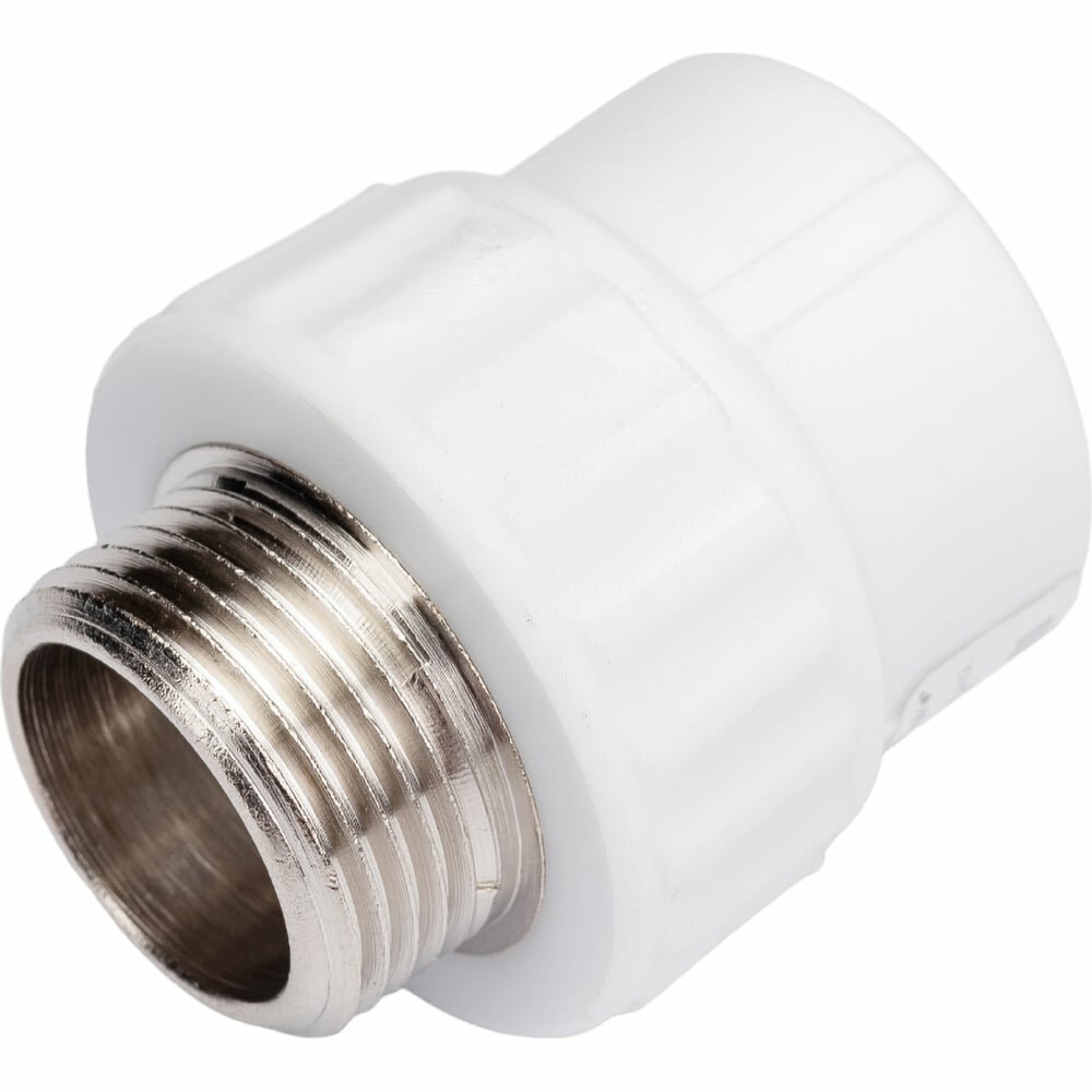 Комбинированная муфта VALFEX PP-R белая, 20х3/4 дюйма НР 10130120 127-0239