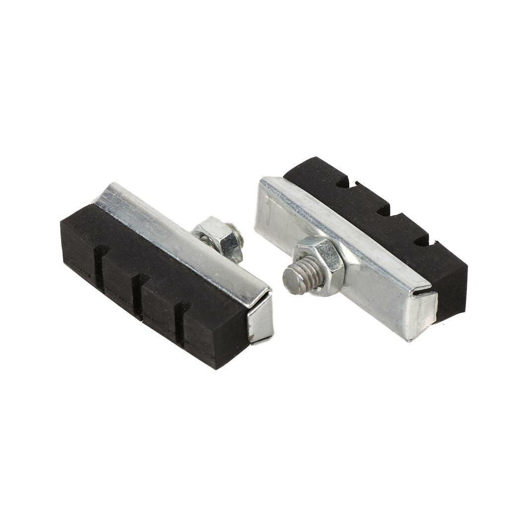 Черные тормозные колодки V-brake