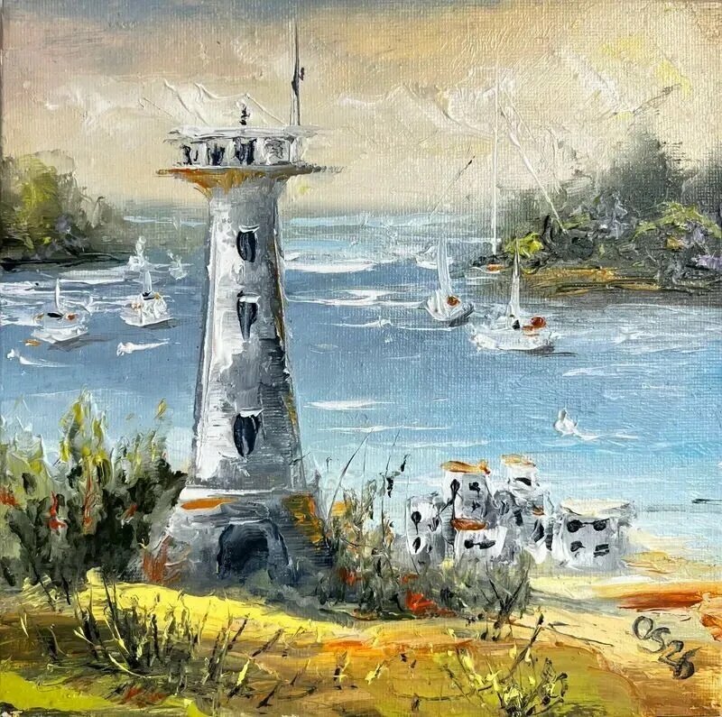 Картина на холсте 20x20 см