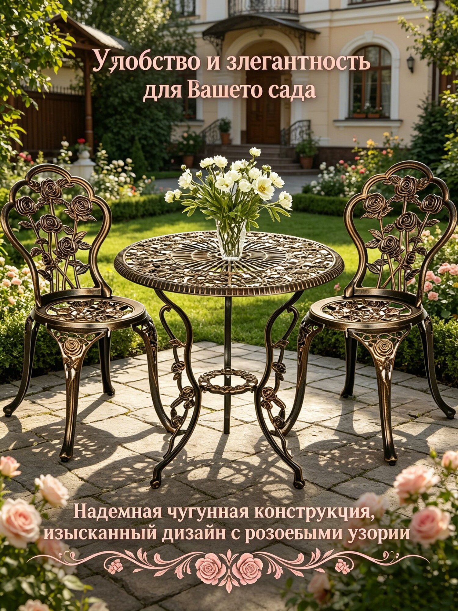 Набор садовой мебели 2персон