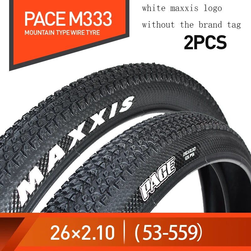 Велосипедная шина MAXXIS M333 26x2.1 27.5x1.95 белая 2pc 26x2.1 type a